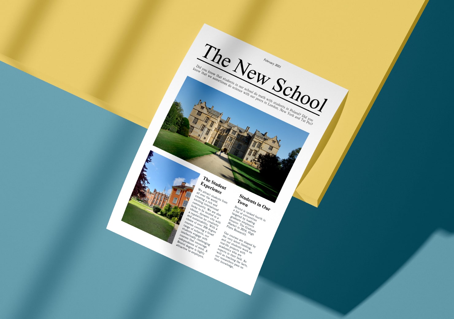 How to create and design a newspaper? | Swift Publisher for Mac