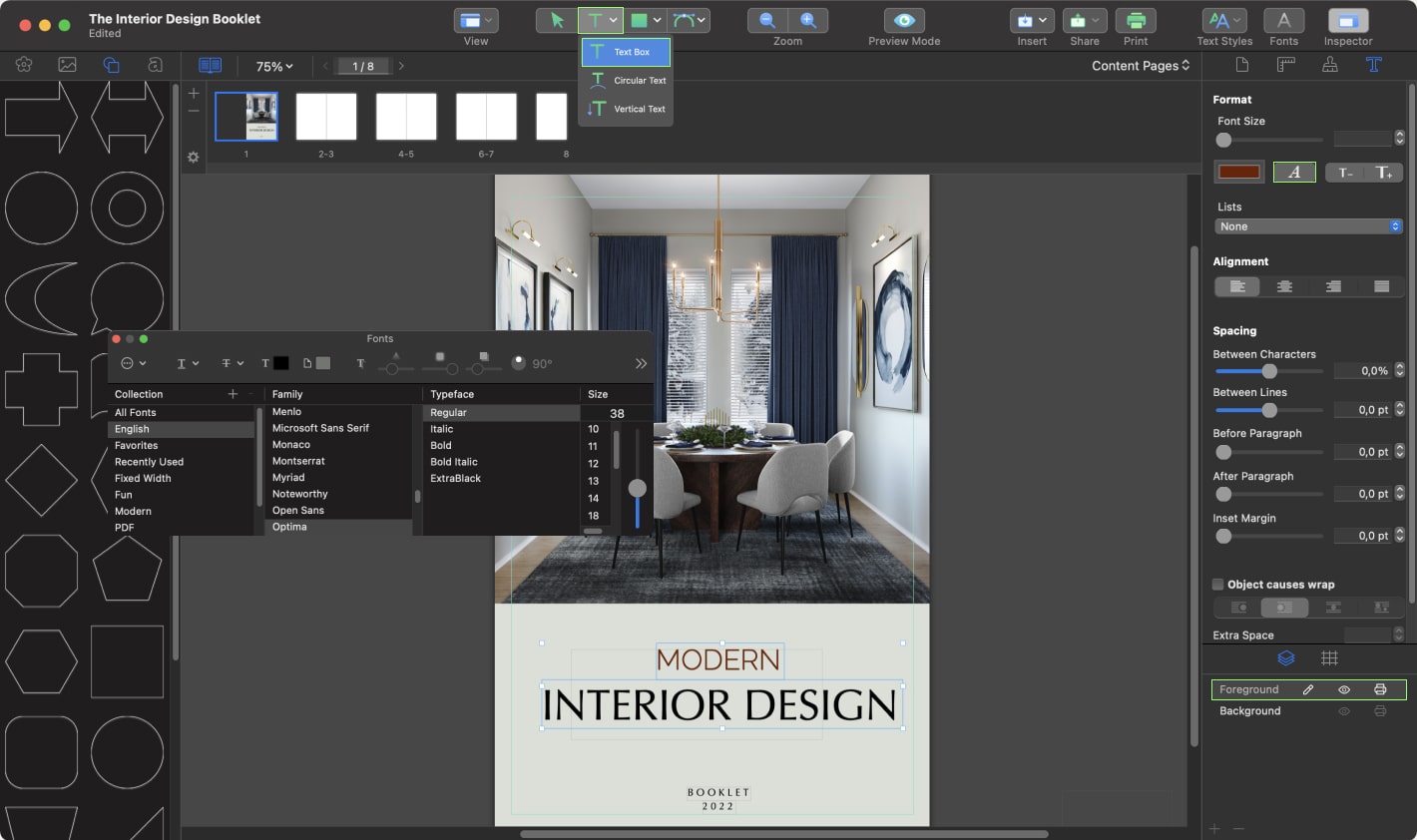 Design Your Booklet with Ease | Swift Publisher for Mac
