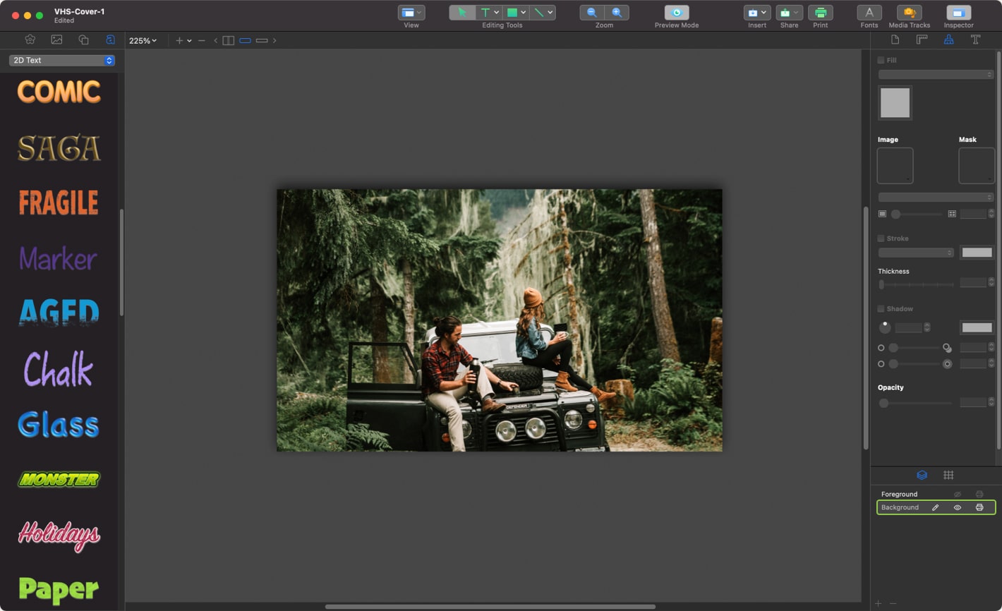 How to Design VHS Cassette Covers | Swift Publisher for Mac