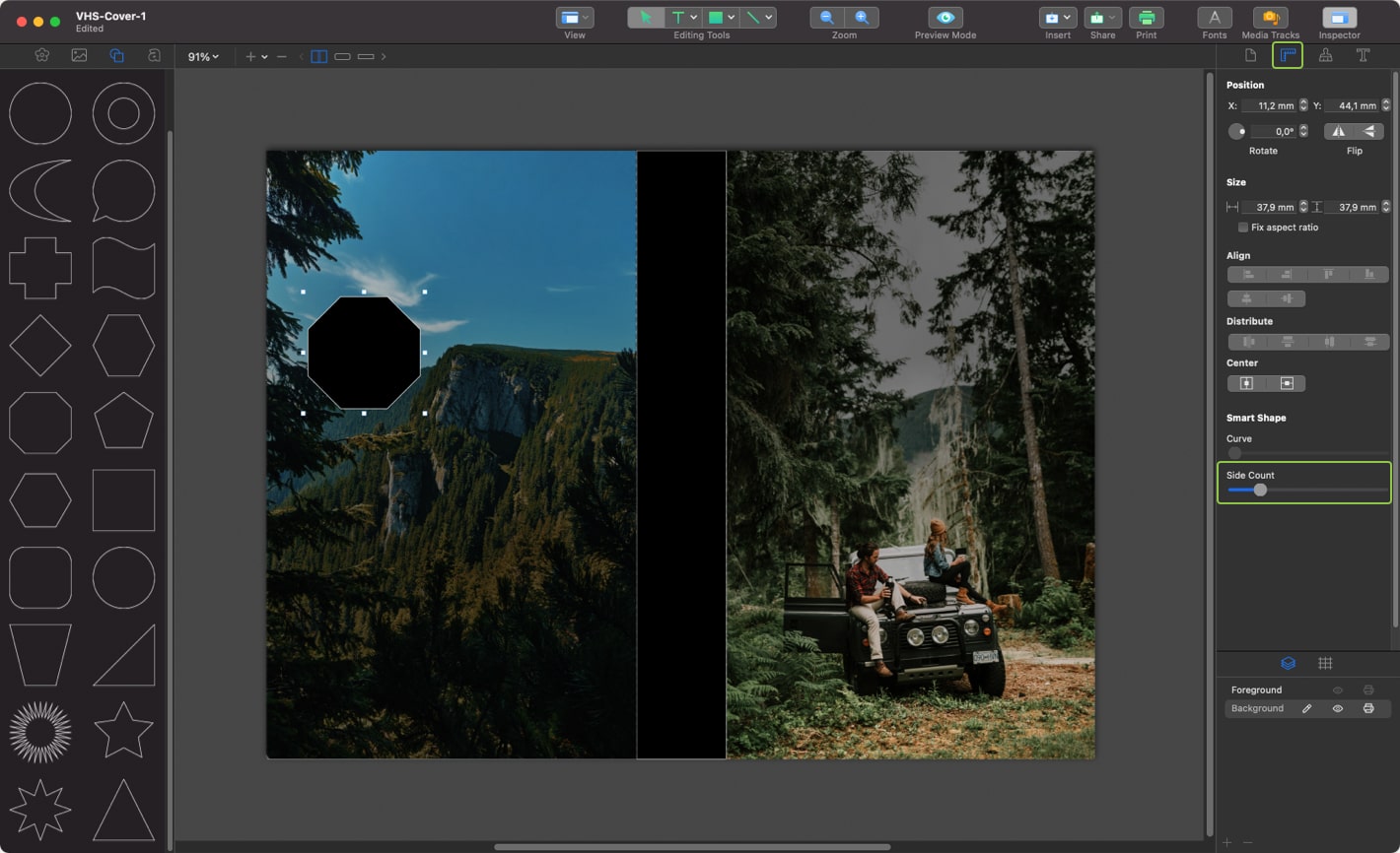 How to Design VHS Cassette Covers | Swift Publisher for Mac