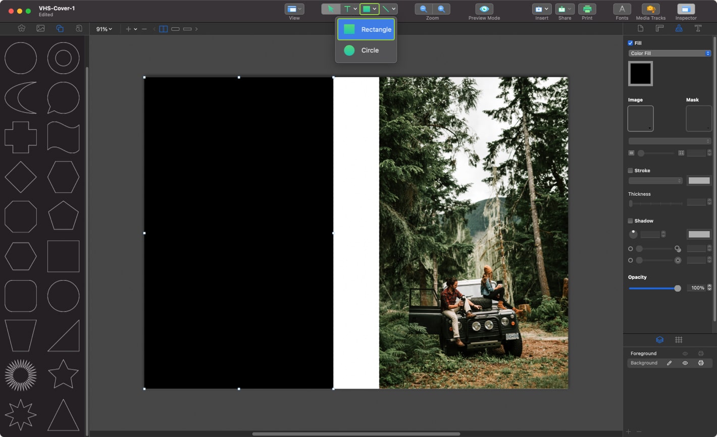 How to Design VHS Cassette Covers | Swift Publisher for Mac