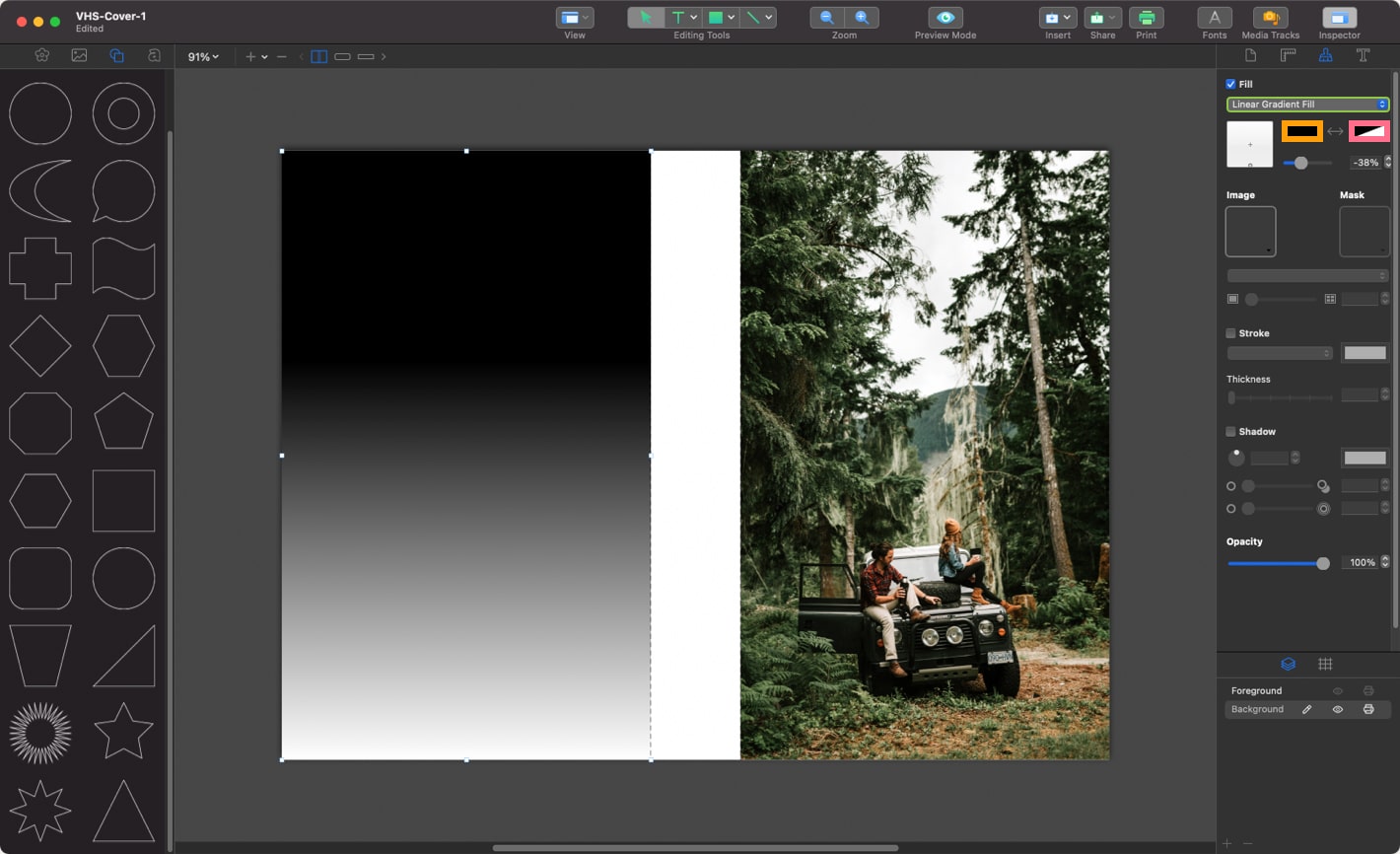 How to Design VHS Cassette Covers | Swift Publisher for Mac