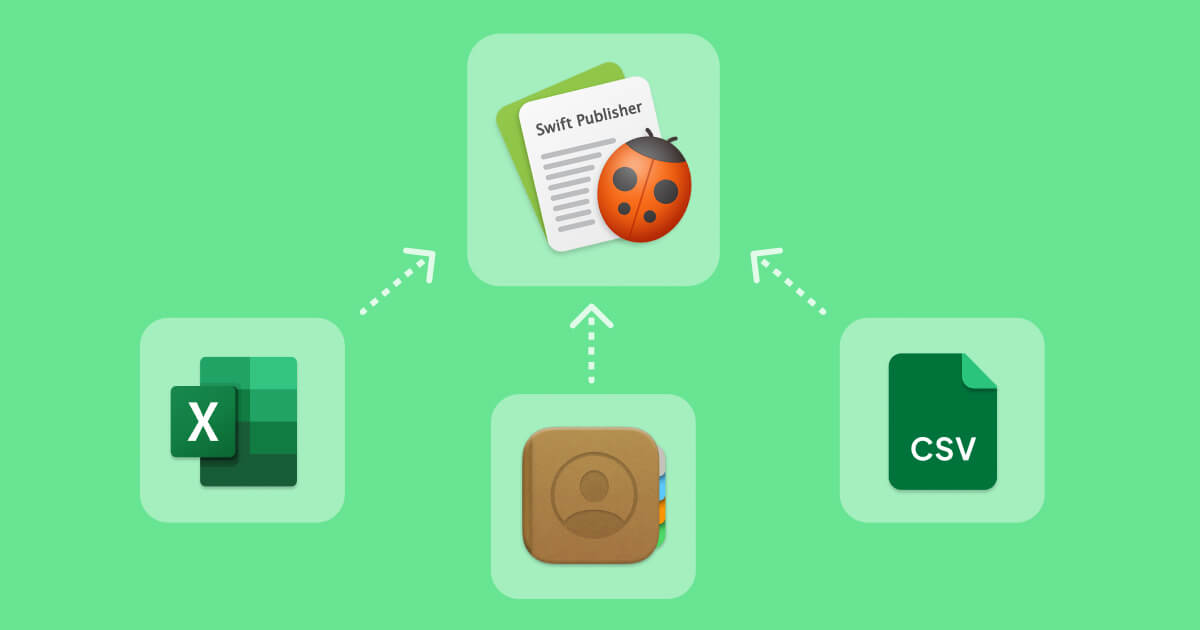 Mastering Mail Merge in Swift Publisher for Mac